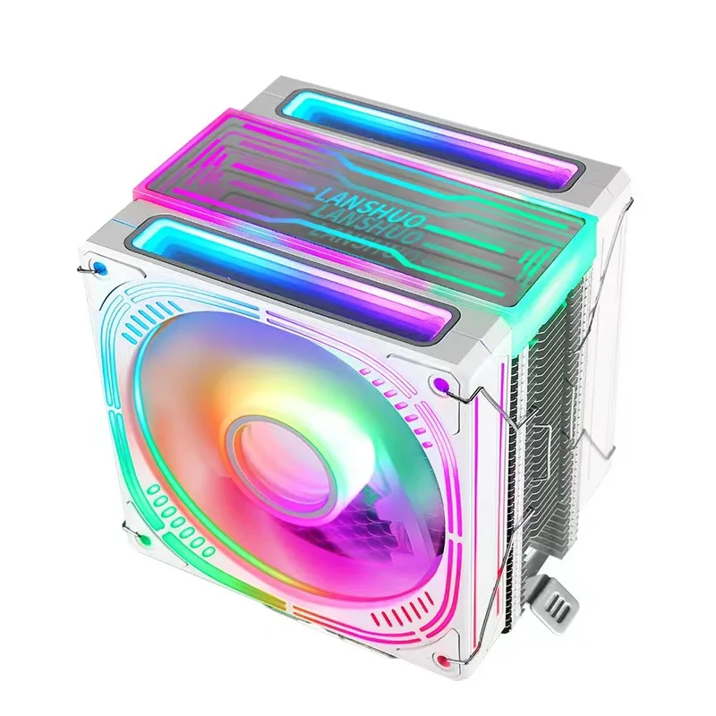 Hongyi Intel Amd 4 Heat Pipe 120mm Tdp 160w Rgb Gaming Pc Cpu Cooler ...