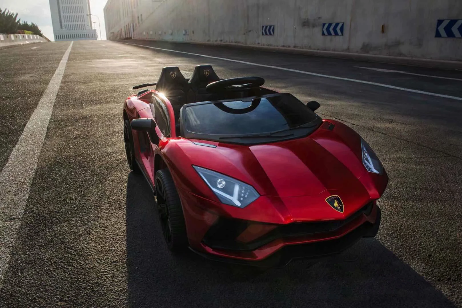 Licensed Lamborghini Aventador Svj Kids Ride On Car Electric Dual Motor ...