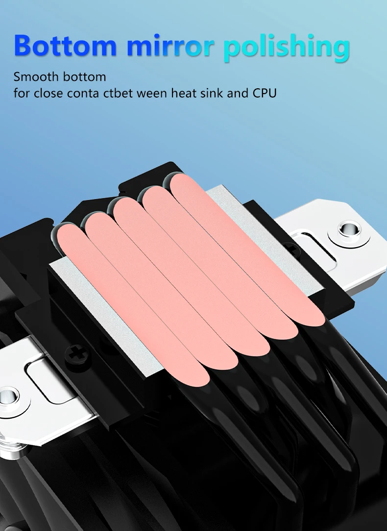 Snowman MT5 V3 ARGB CPU Cooler - High-Performance Cooling