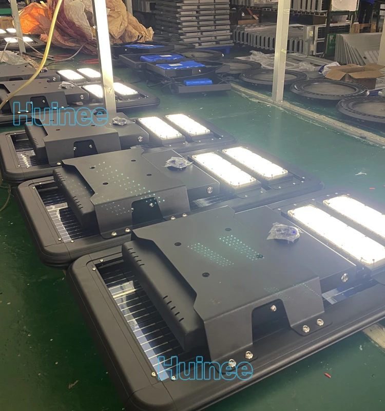 Huinee Double-side Charging Solar Panel Solar Lamp Outdoor 80w 100w ...