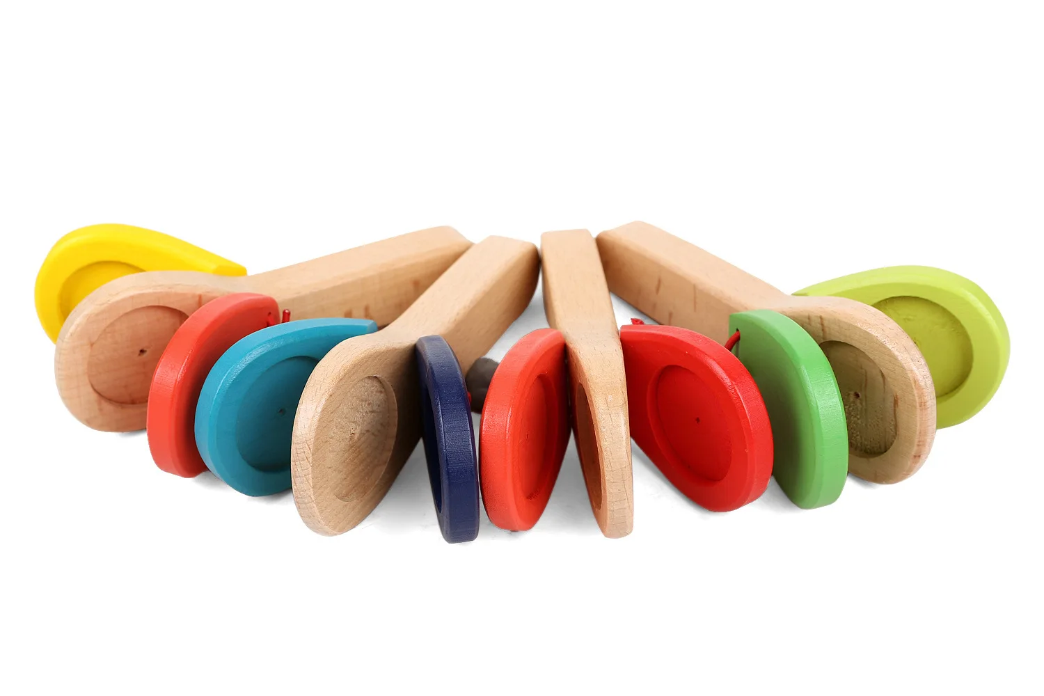 Wooden Castanet Clapper Musical Percussion Educational Toy For Baby ...