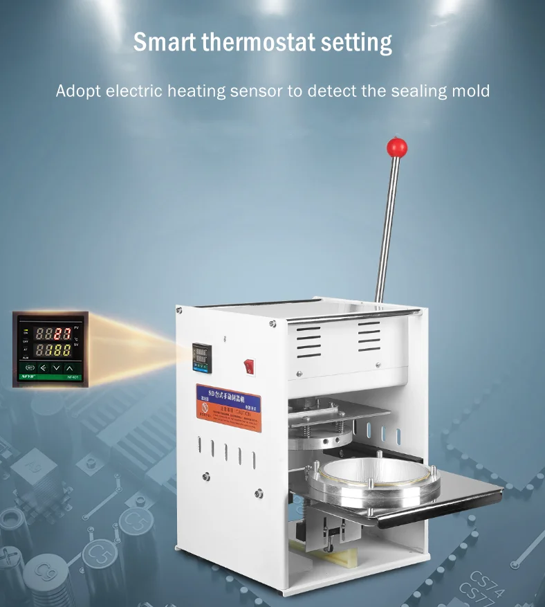 Efficient Heat Sealer for Pet Pot - Energy Saving & Customizable