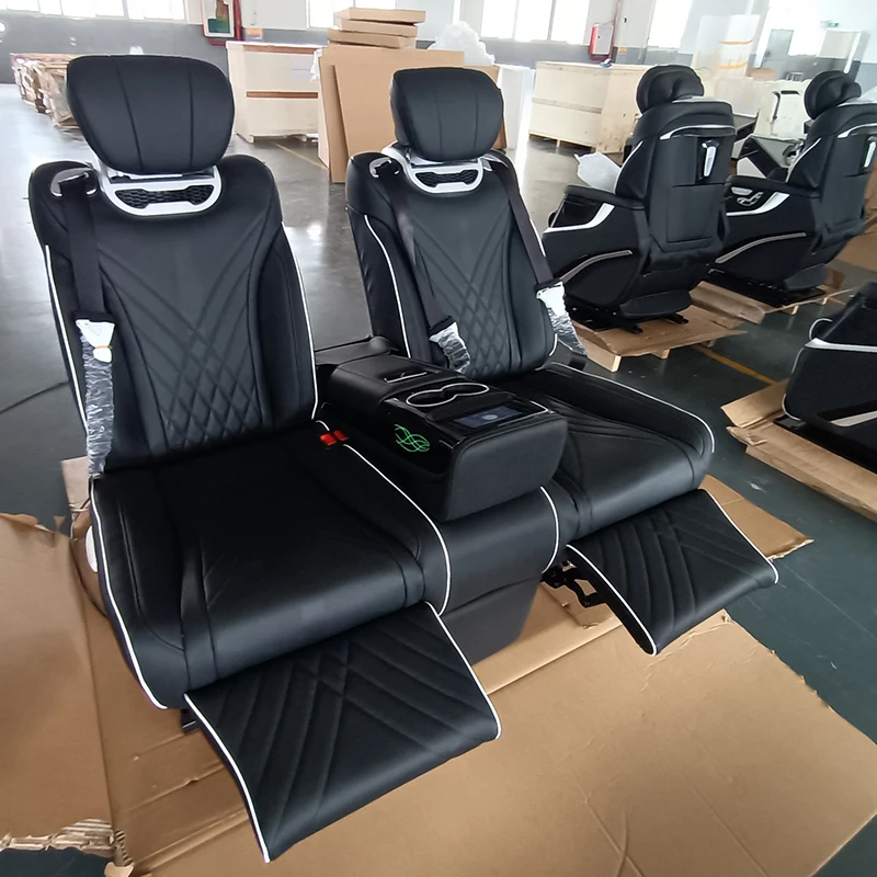 Custom Rear Triple Coach Luxury VIP Back 3 Seater Van Bench