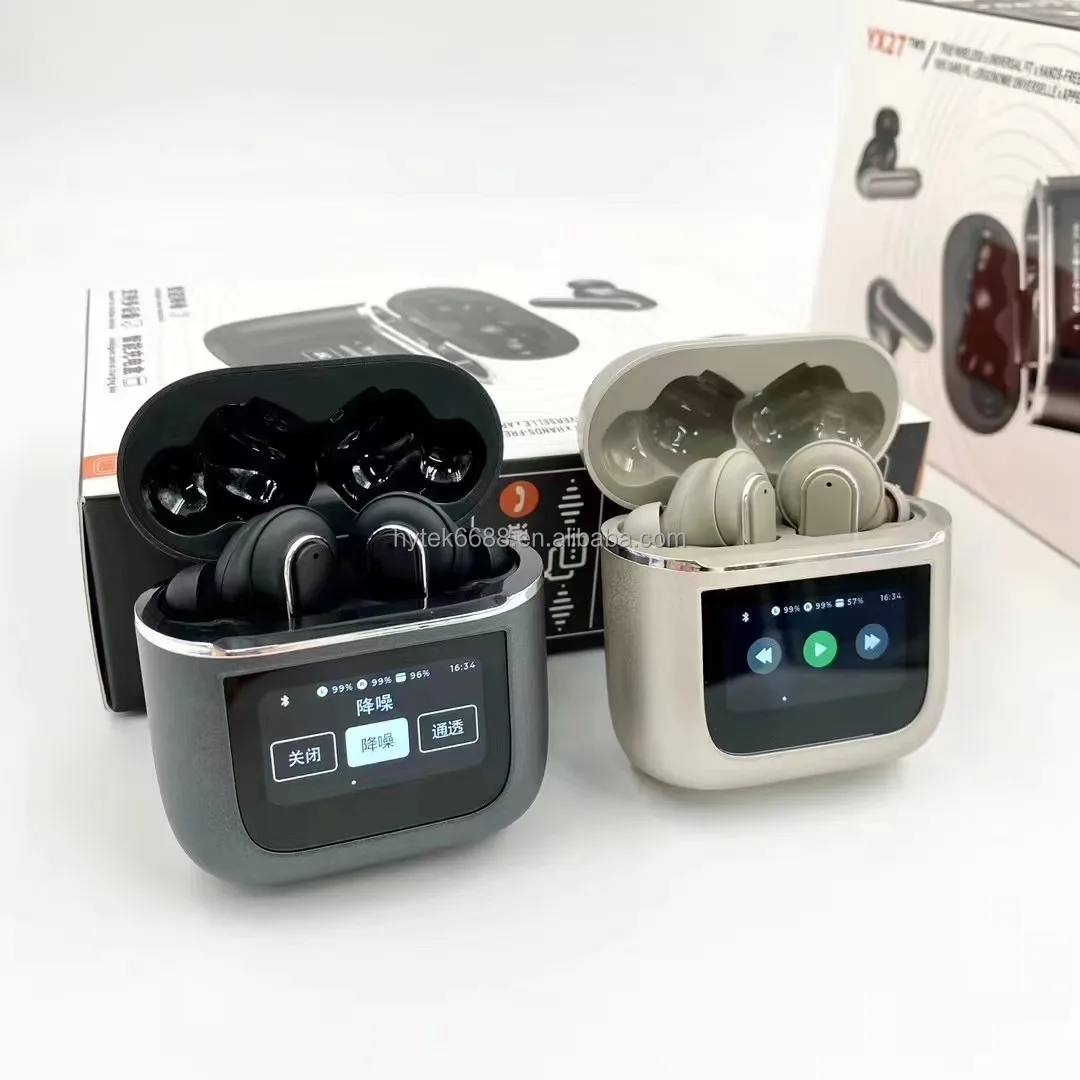 2024 TWS YX27 ANC Noise Cancelling Earphone - HD Stereo Wireless ...