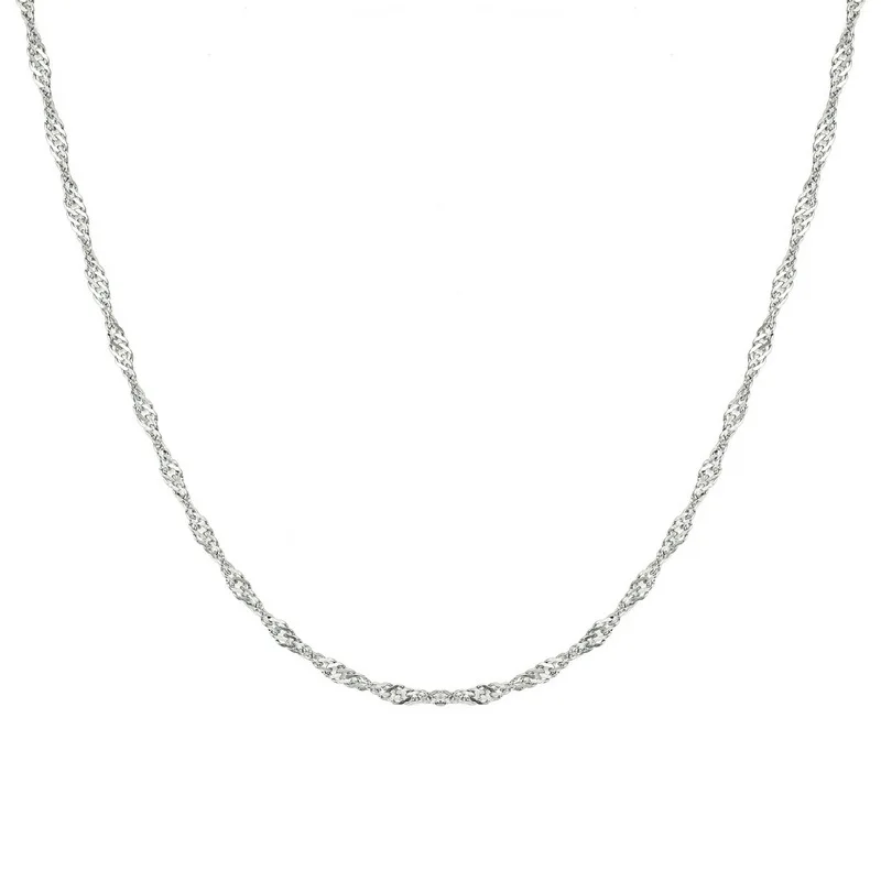 Stainless Steel Water Wave Chain by Meter - DIY Jewelry