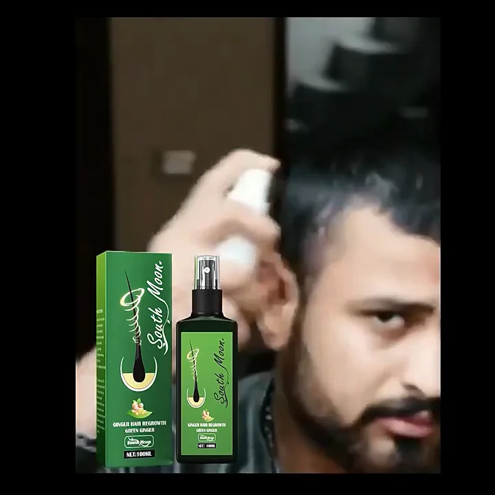Fast Ginger Hair Growth Spray Anti Hair Loss Treatment For Men Natural ...