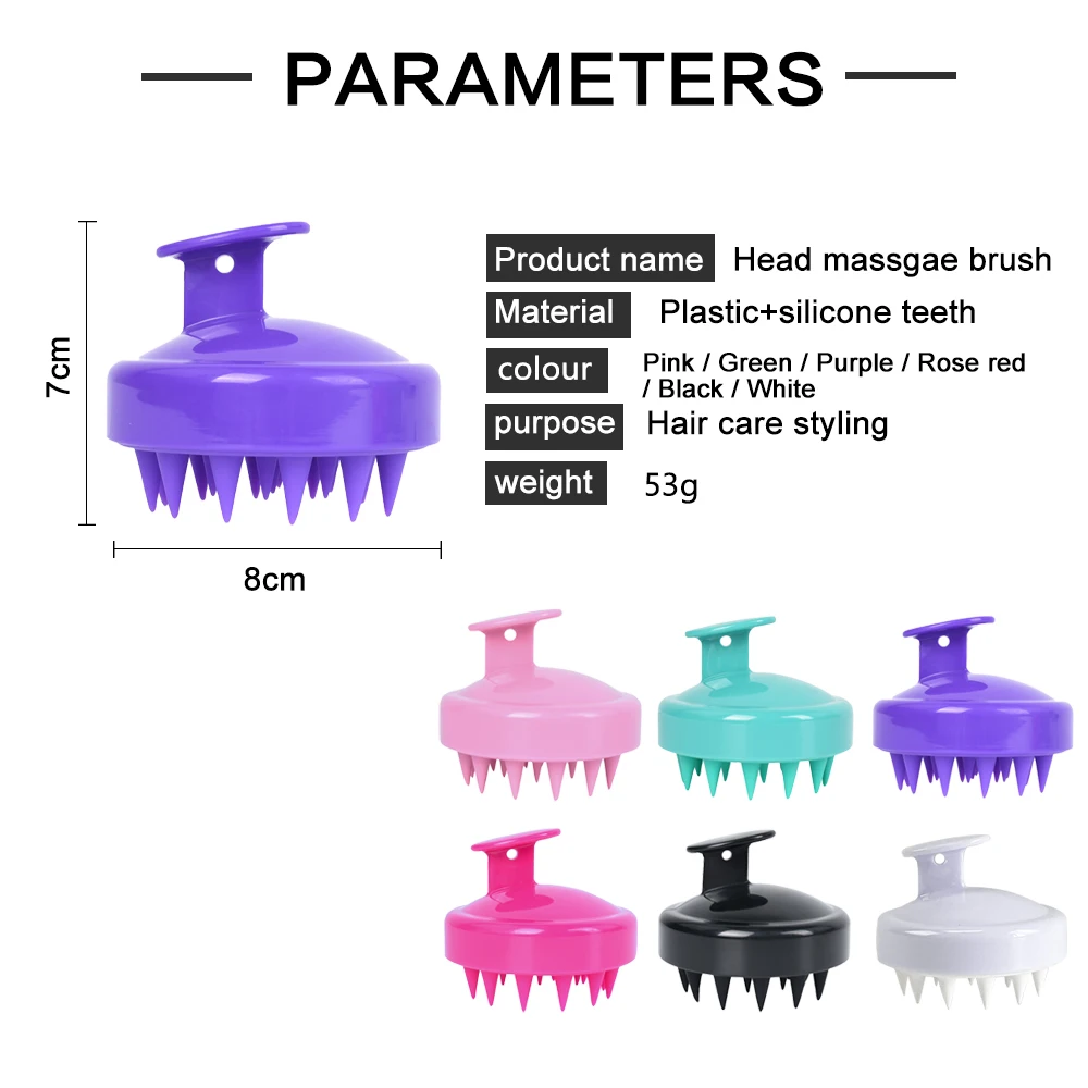 Octopus Handy Head Hair Scalp Massager Shampoo Silicone Head Spa ...