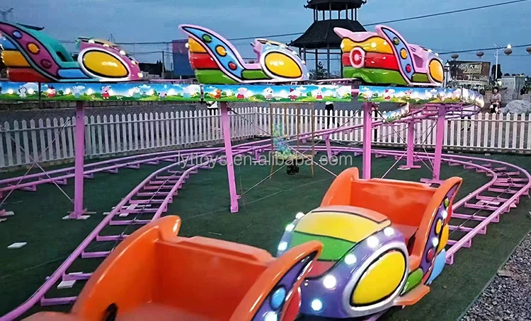 Attractive Playground Amusement Park Rides Train Mini Shuttle Space ...