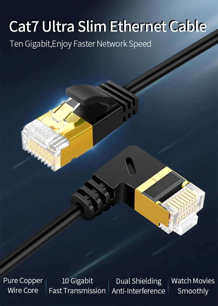 Rj45 To Rj45 Plug Utp Cat 7 Patch Cable Network Cable Cat7 Lan Cable ...