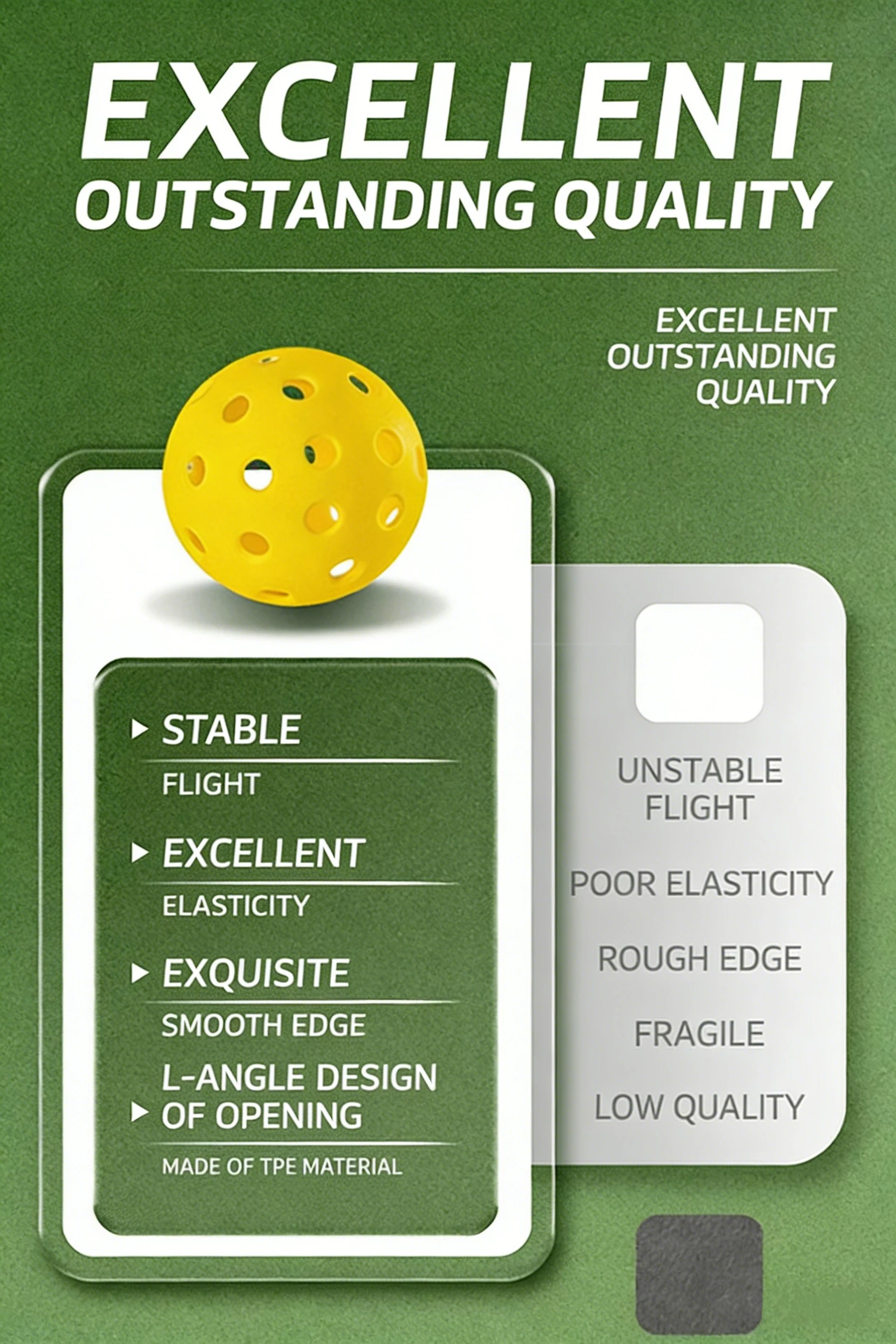 2026 New Pickleball Paddles - Carbon Fiber, USA Approved, 26/40 Holes ...