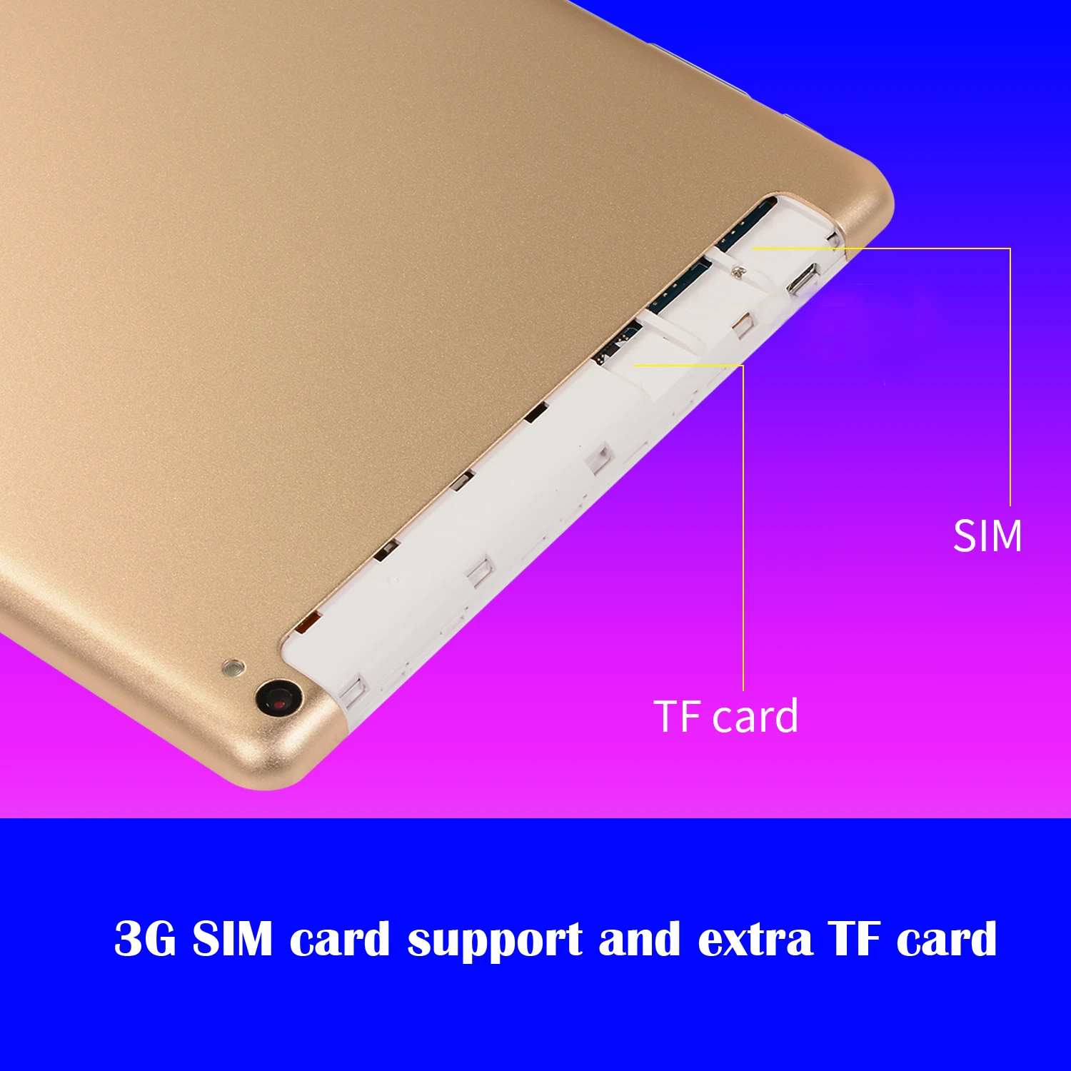 MTK6582 Tablet PC - Dual SIM, 1GB RAM, 16GB Storage