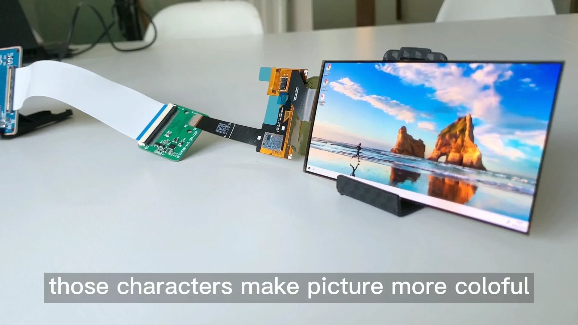 5.1inch 720x1520 Resolution Display Modules Mipi Board Flexible Screen Display 16m Color ...