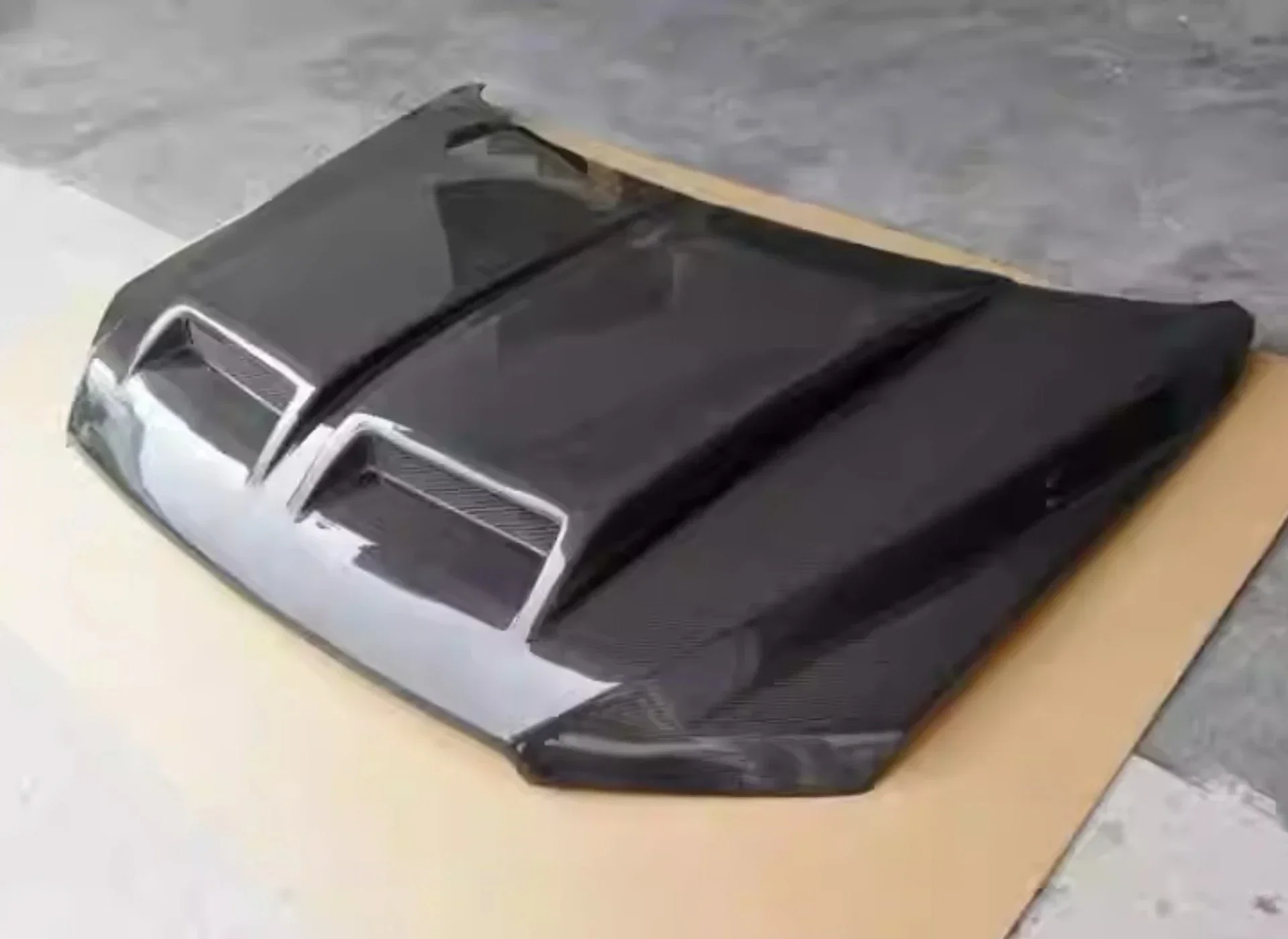 Body Kit Carbon Fiber Engine Cover For Ford F150 Raptor Hood Light ...