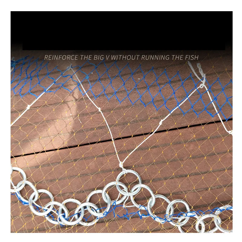 Hot Sale Korean Style Fishing Net Bottom Pocket Cast Nets With Chain ...