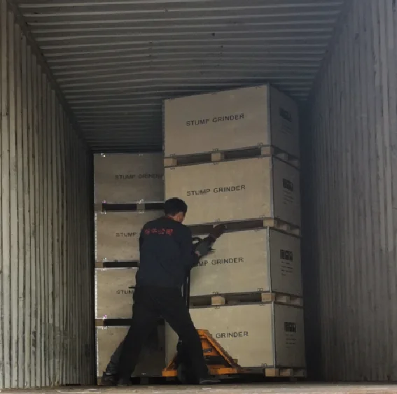 Forestry Garden Use Mini Petrol Loncin Engine 9 Teeth Stump Grinderr ...