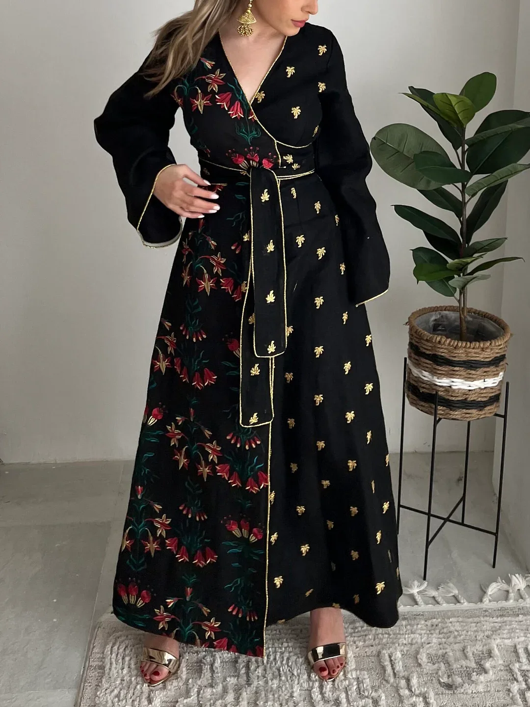 Custom Oem Middle East Arabic Kuwait Party Ramadan Printed Tie Dress ...