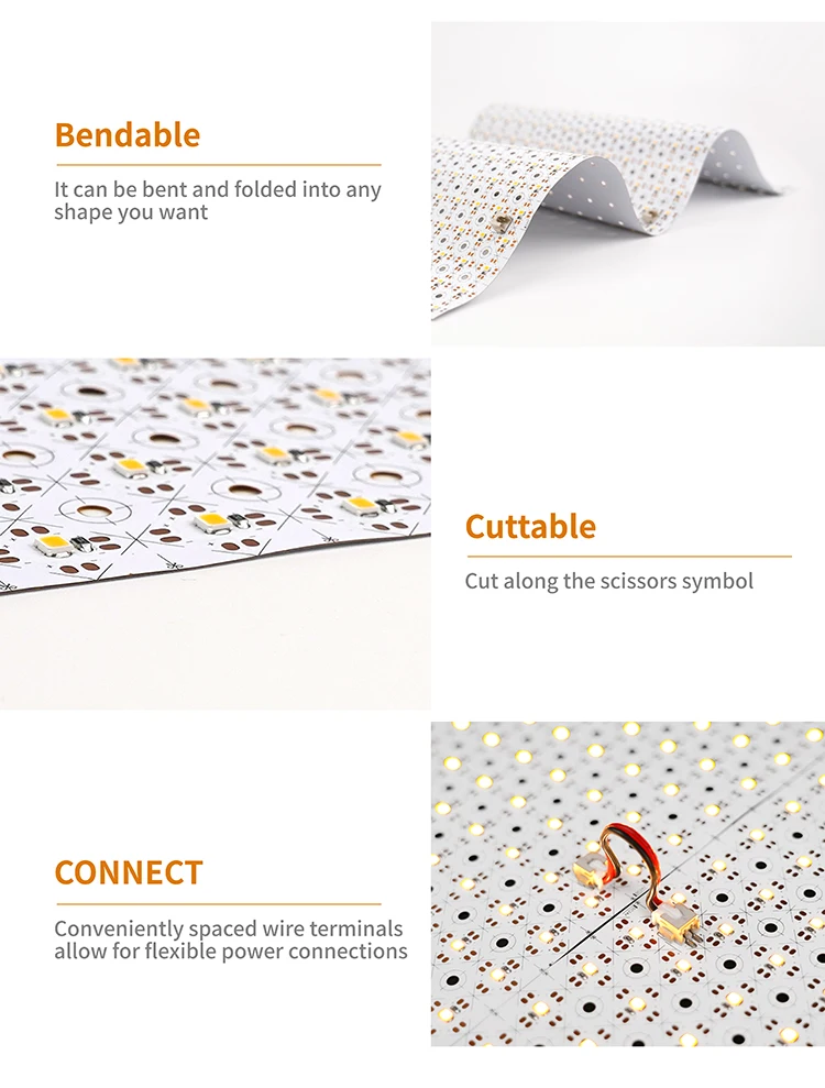LED Cuttable 24V Flexible Light Sheet - High Quality LED Panel
