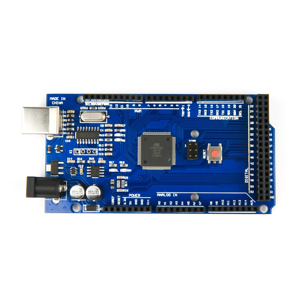 Robotlinking Mega 2560 R3 Ch340 Chip Controller Board Compatible With Arduino Mega Usb Cable ...