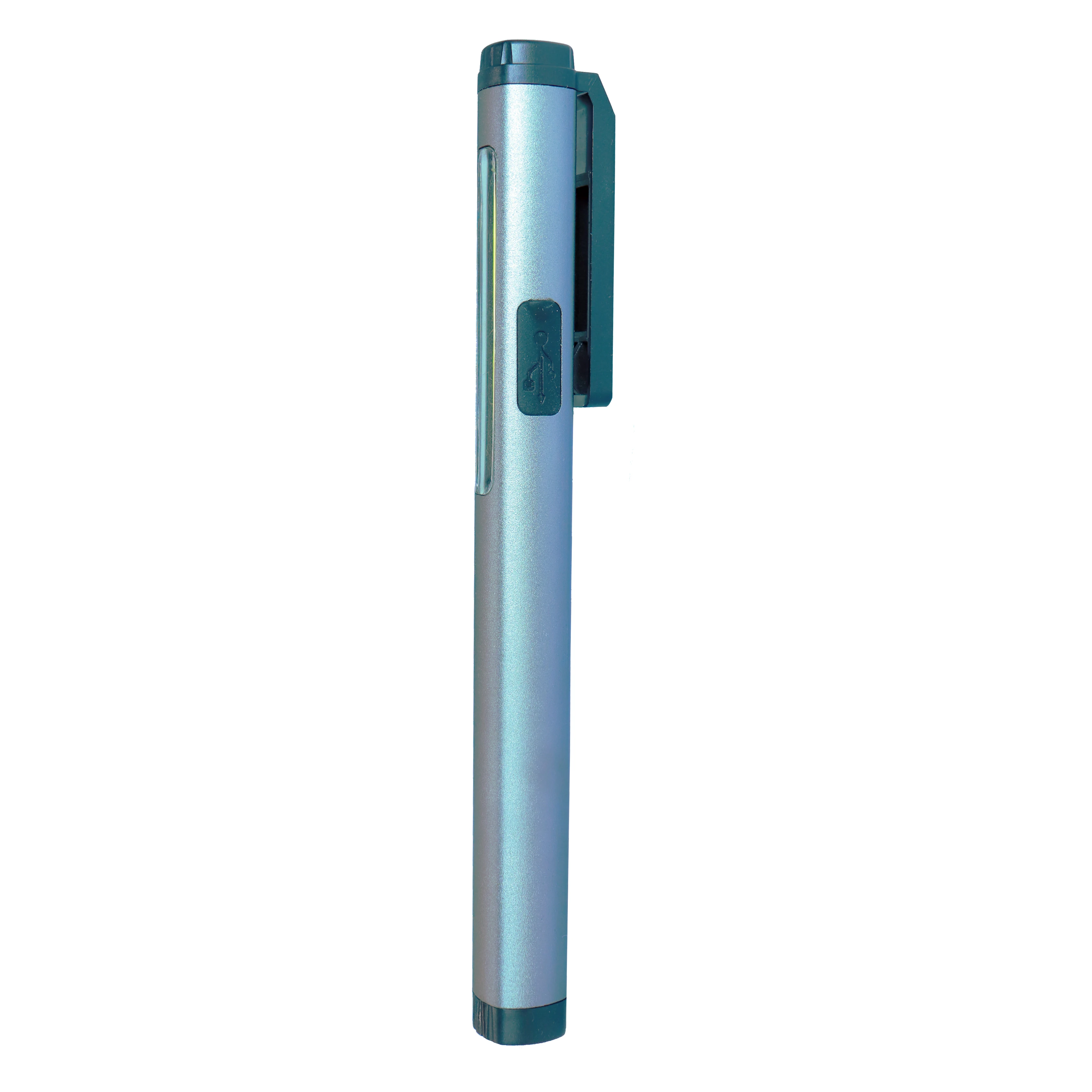 Aluminium Rechargeable Penlight 4W COB Led Mini Flashlight Torch ...