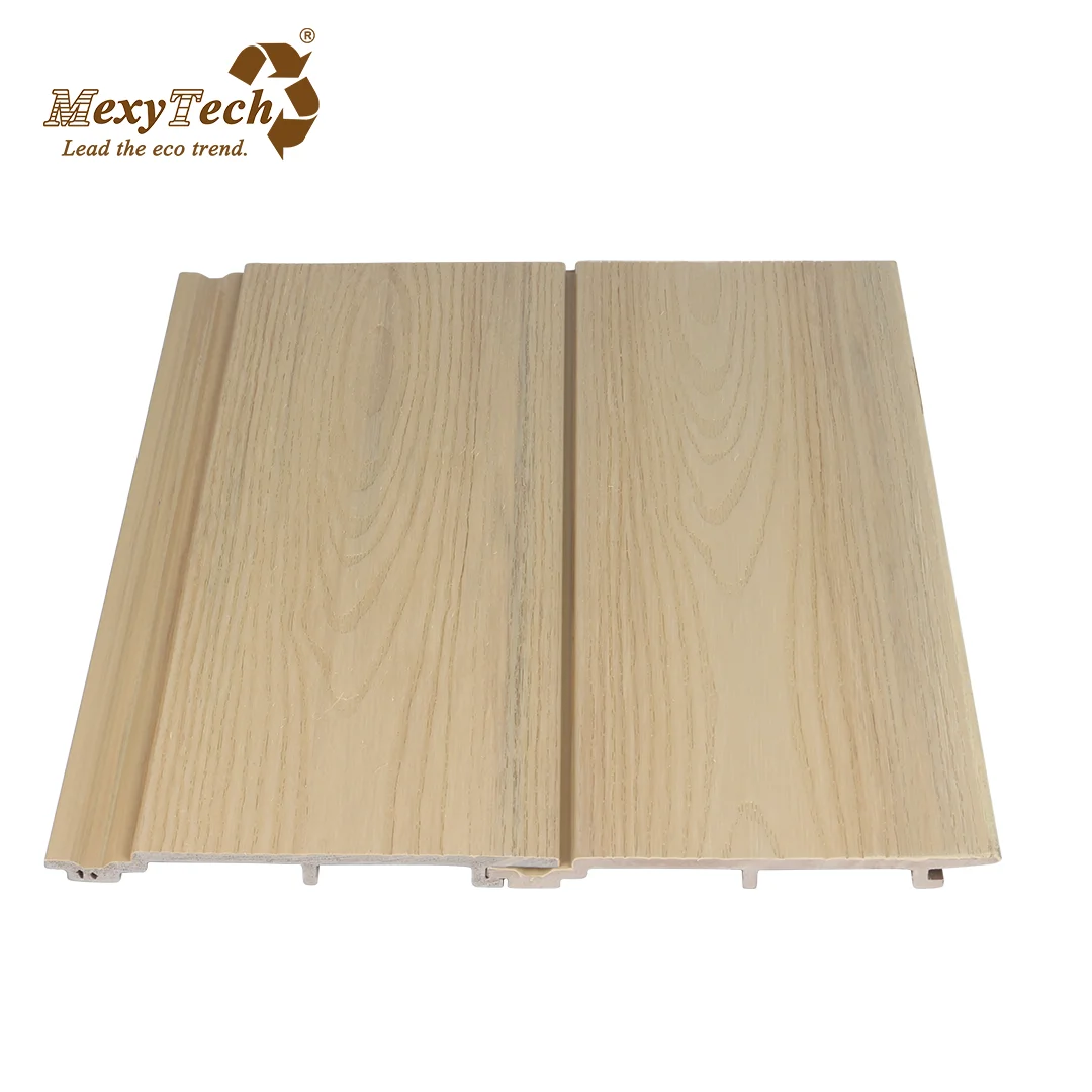 Exterior 3D Wall Cladding Panels with Wood Decor Design Eco-Friendly ...