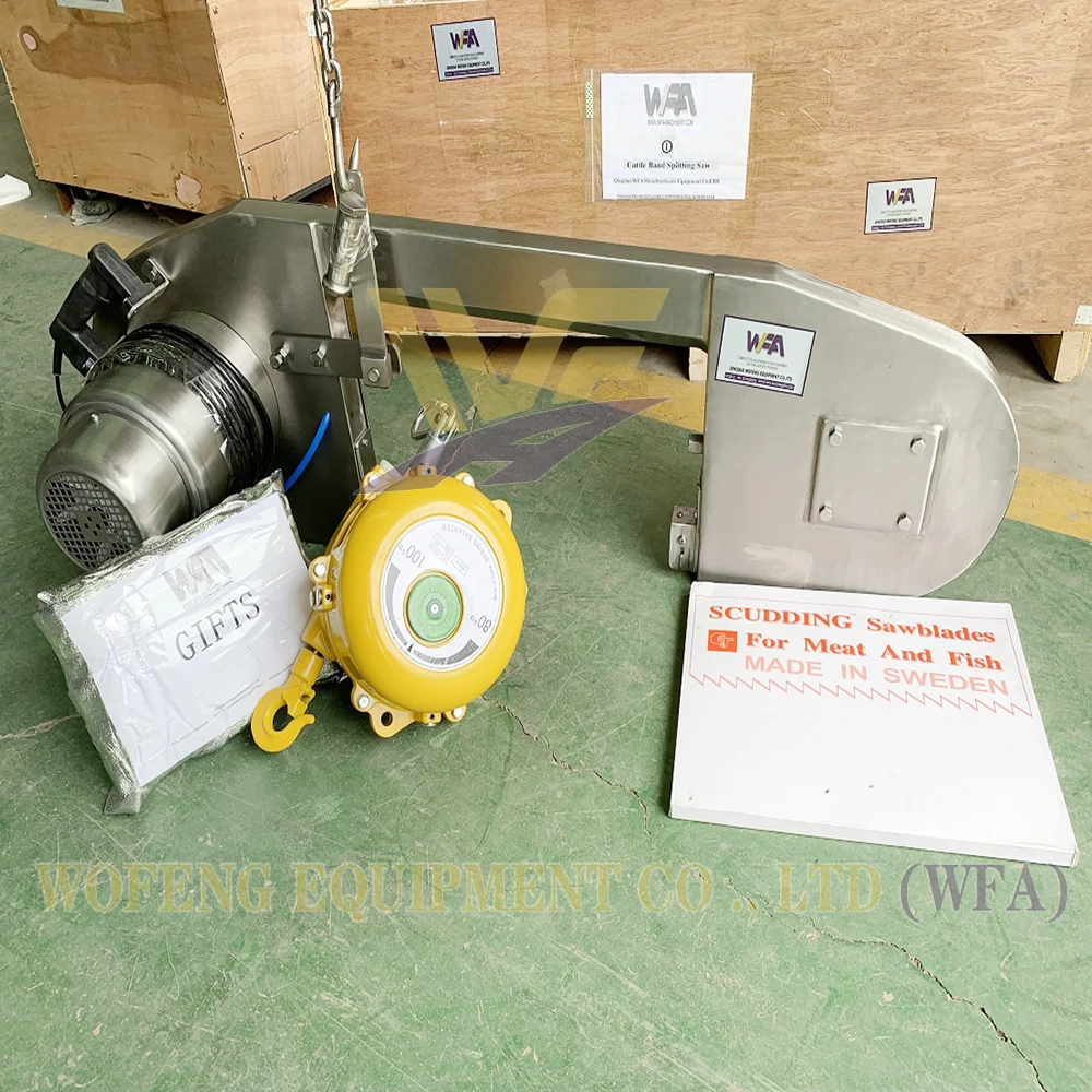 Butcher Equipment Cattle Carcass Splitter Band Saw Slaughterhouse ...