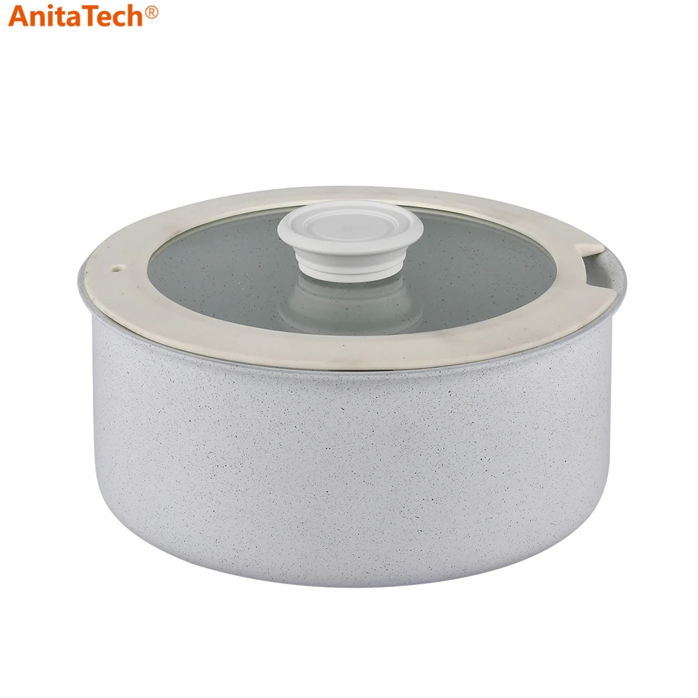 11 Piece Korean Style Nonstick Marble Coating Aluminum Cookware Sets ...