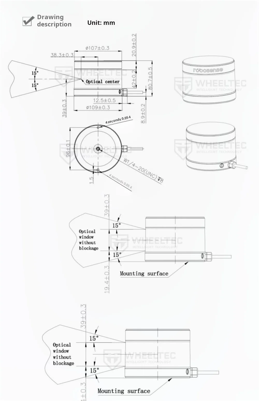 Robosense 16-Line Lidar - High-Performance Laser Radar