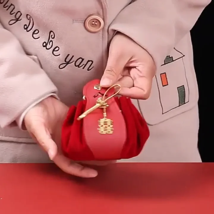 Tiny Pu Leather Gift Box Candy Bags Candy Packing Bags Bolsa De Dulces ...