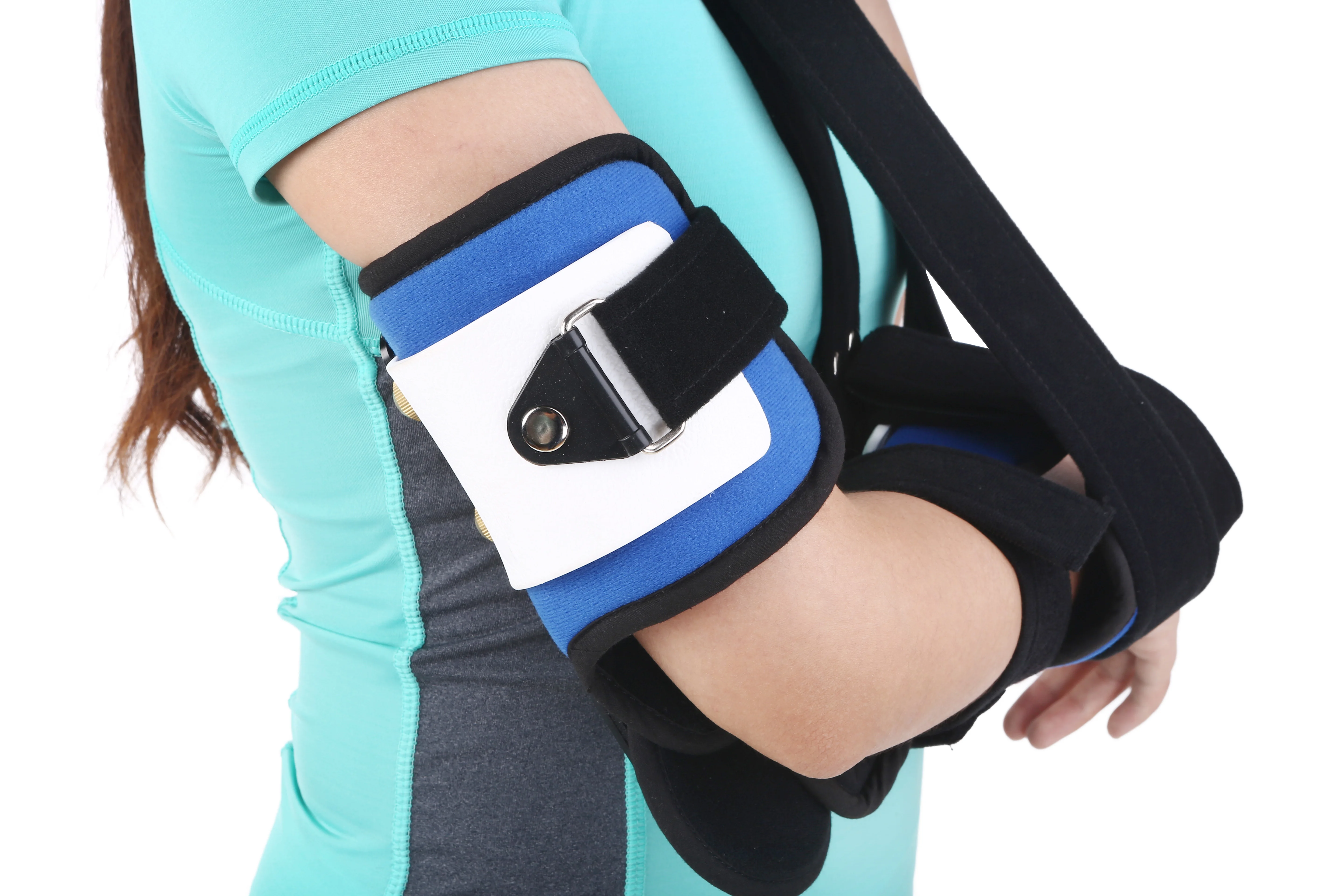 Rehabilitation Equipment Elbow Brace Elbow Immobilizer Rom Hinged Brace ...