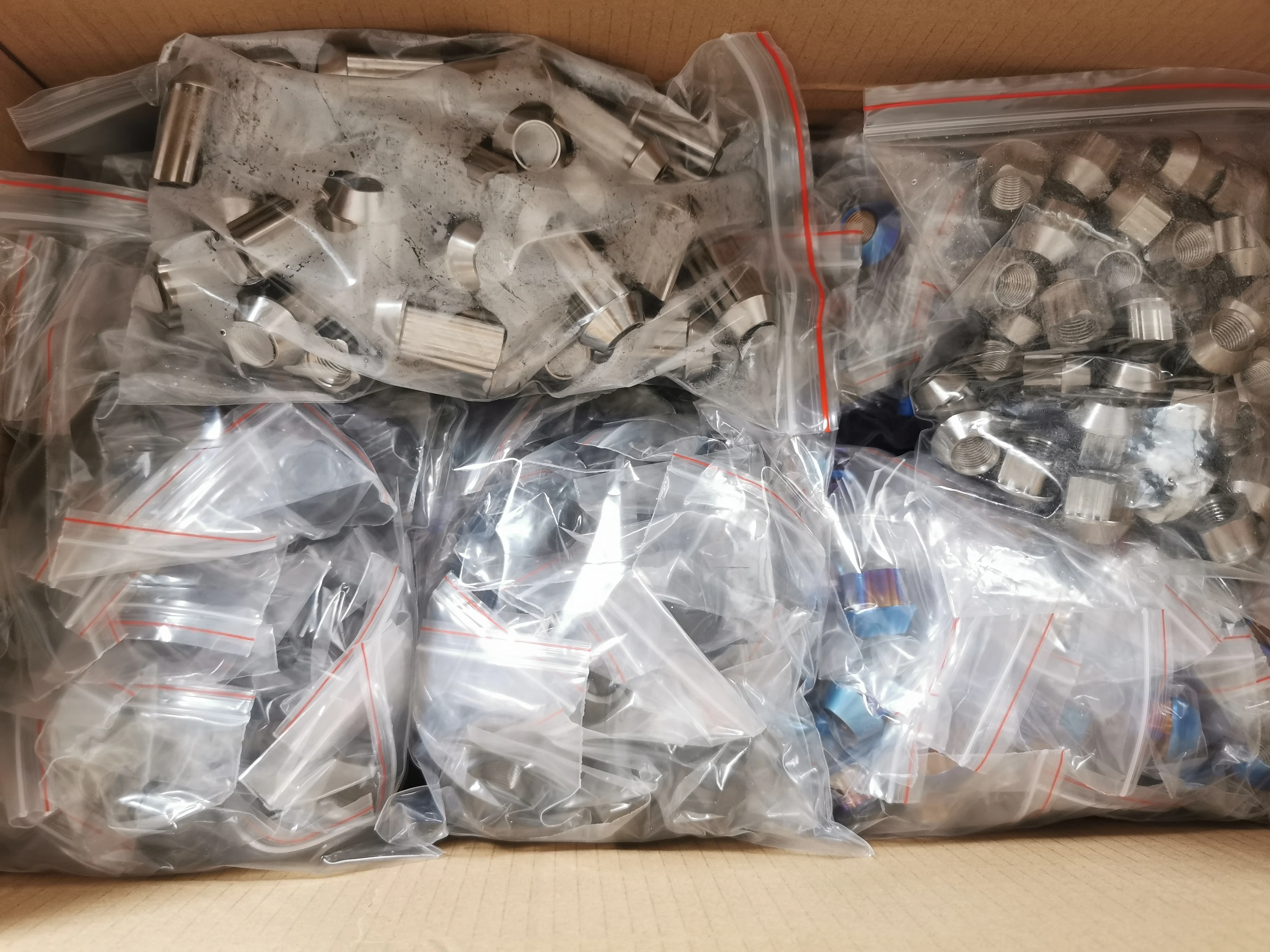 Bst-ti Big Head Star Disc Head Titanium Screws Bullet Head Titanium ...