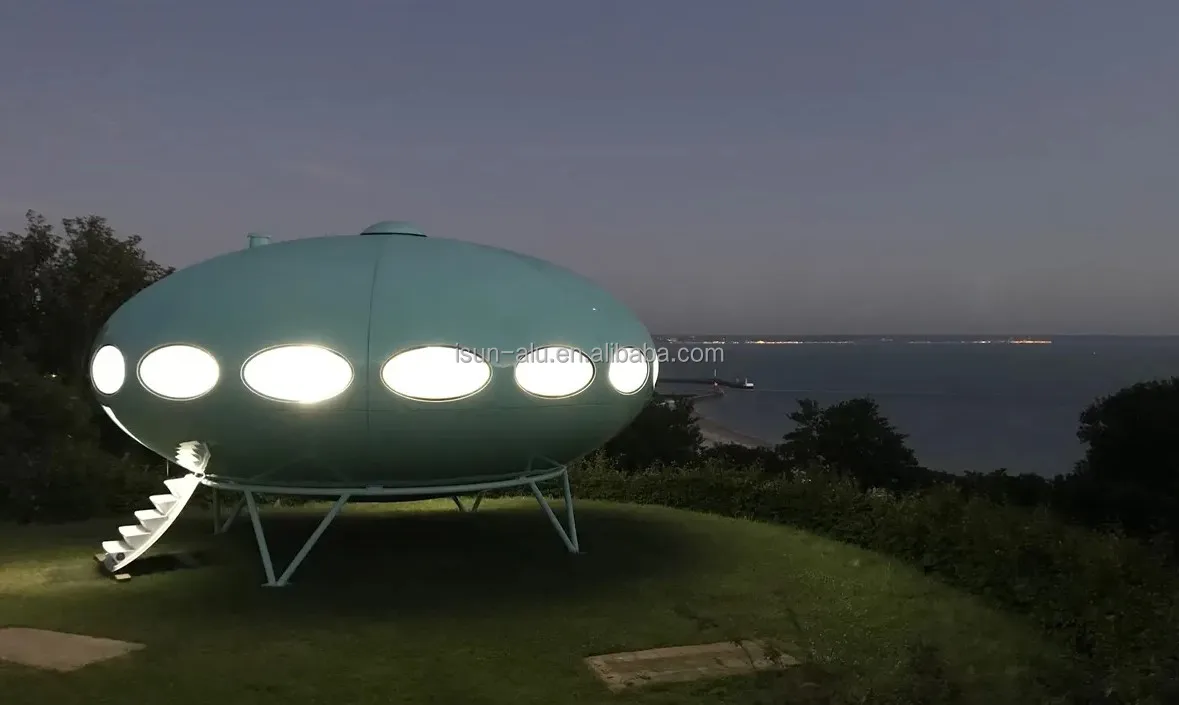 Modular Ufo House Prefabricated House Campsite Villa Hotel Easy ...