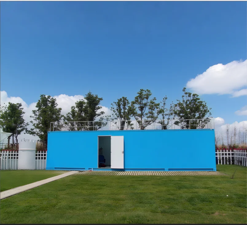 40ft Prefab Fiber Glass Data Center Enclosure Meteorological Monitoring ...