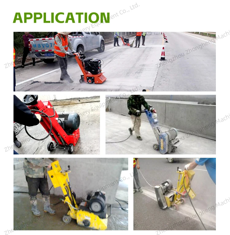 Small Road Milling Machine Pavement 220V/380V Customized Floor Milling ...