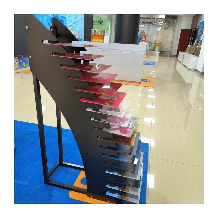 Custom Metal Paper Display Rack - Ideal for Scrapbook Storage