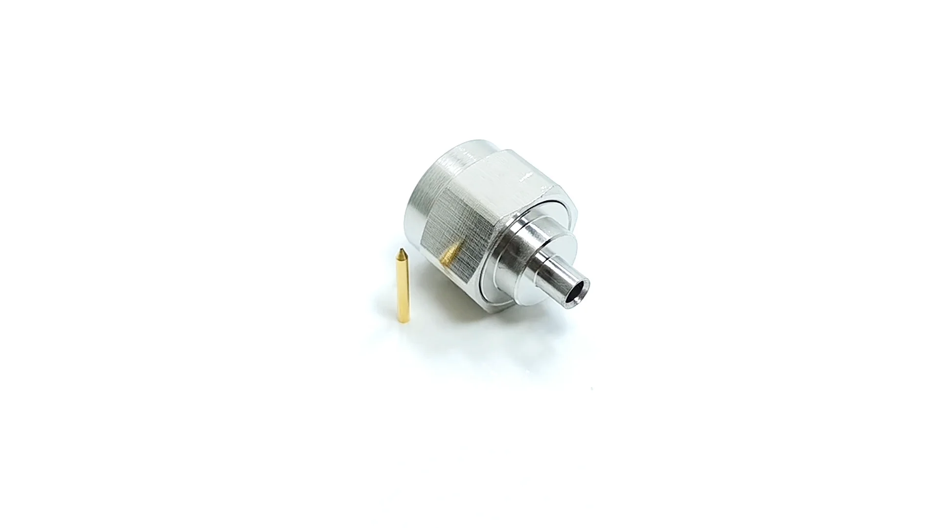 Factory Coaxial Connector N Female Jack 4-hole 25mm Flange Rg402 .141 ...