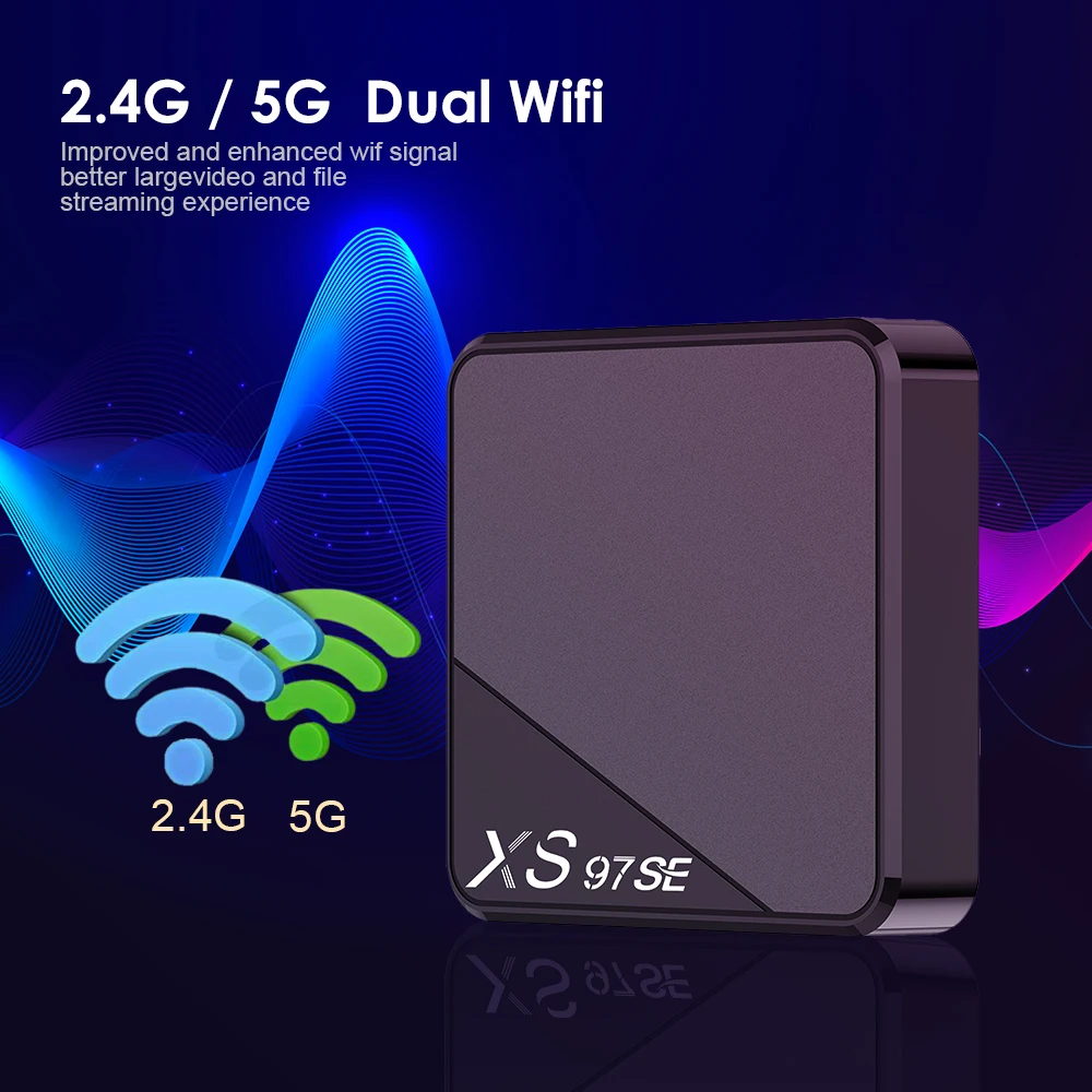 Wholesale Customizable 4K/HD/HDR Wireless OTT Set-Top Box