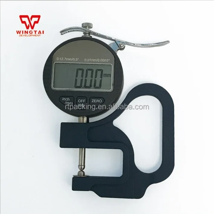 Spherical Probe Digital Thickness Gauge Meter BY05 0-127mm