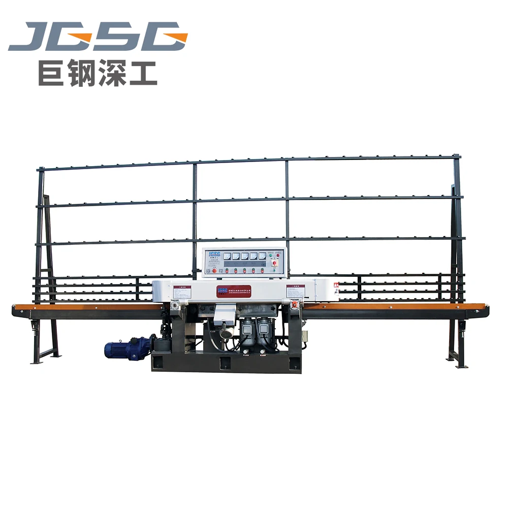 Jgsg Automatic Glass Straight Line Edging Machine Small Glass Grinding ...