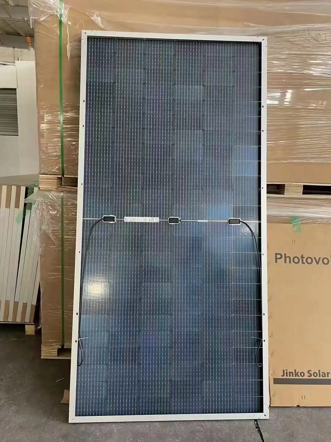 Transparent Back Panel La Warehouse Spot Goods Jinko Solar Panels P ...