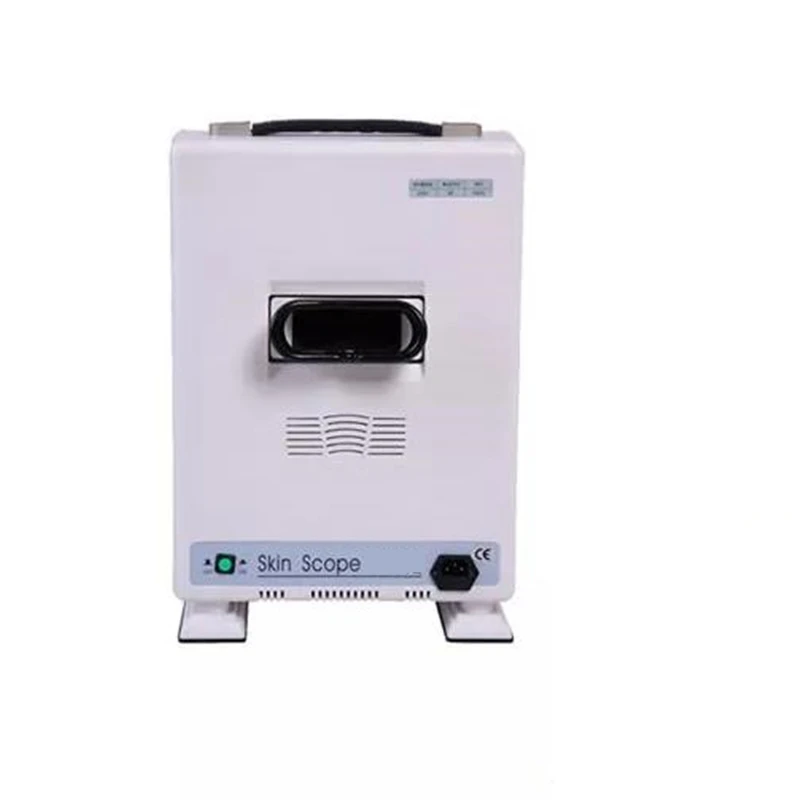 Professional Skin Analysis Machine Portable Wooden Lamps Uv Light Skin ...