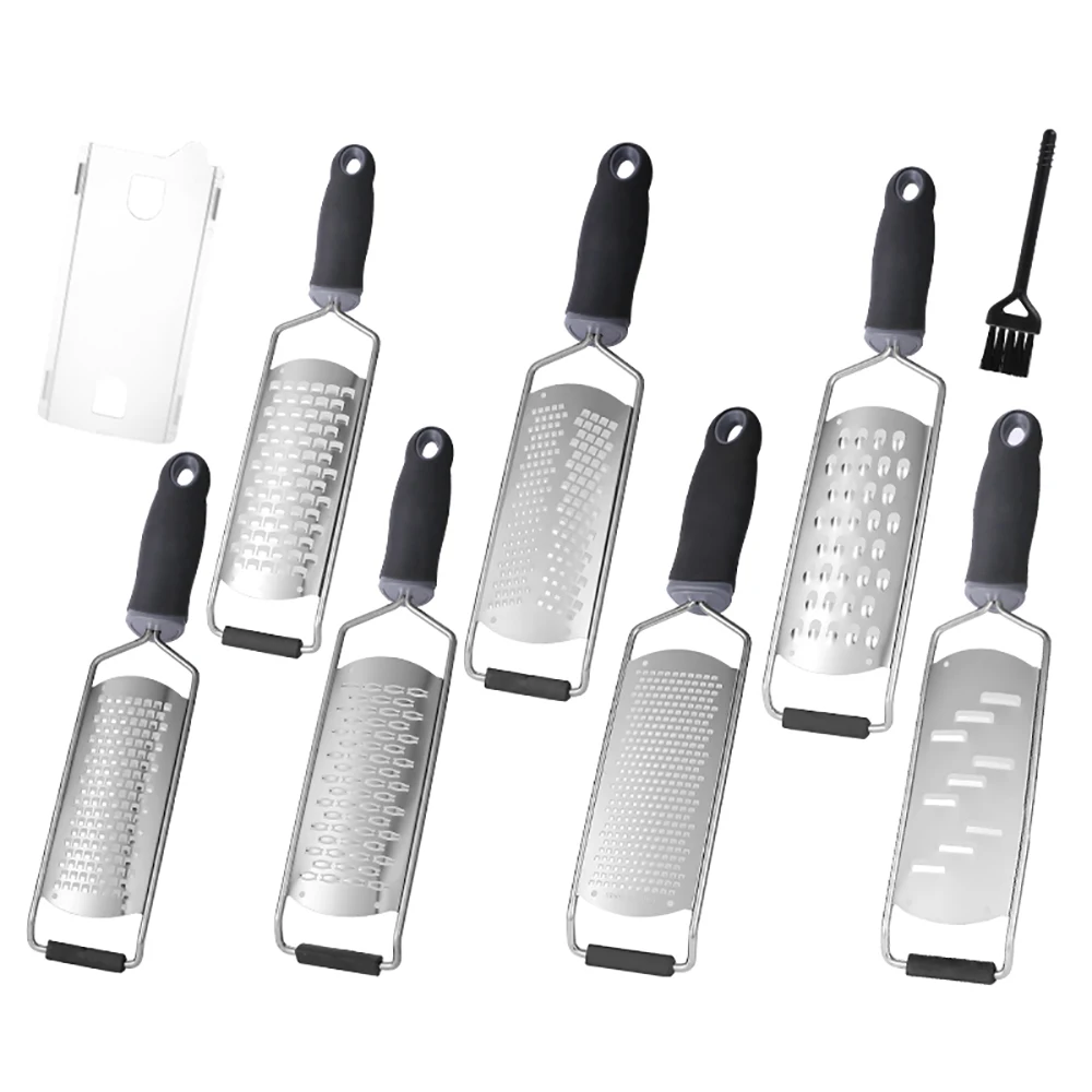 Manjia Handheld Cheese Grater Lemon Cutter Professional Baking Tool for ...