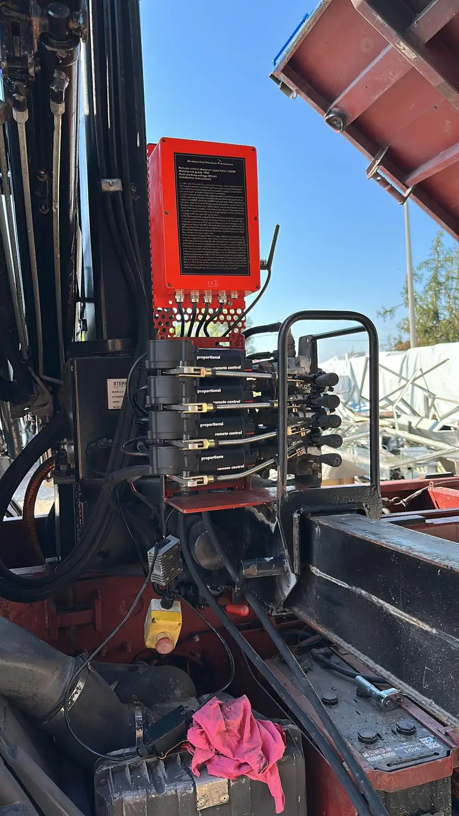 Clutch Motor Wireless Proportional Remote Control Radio Truck Cranes