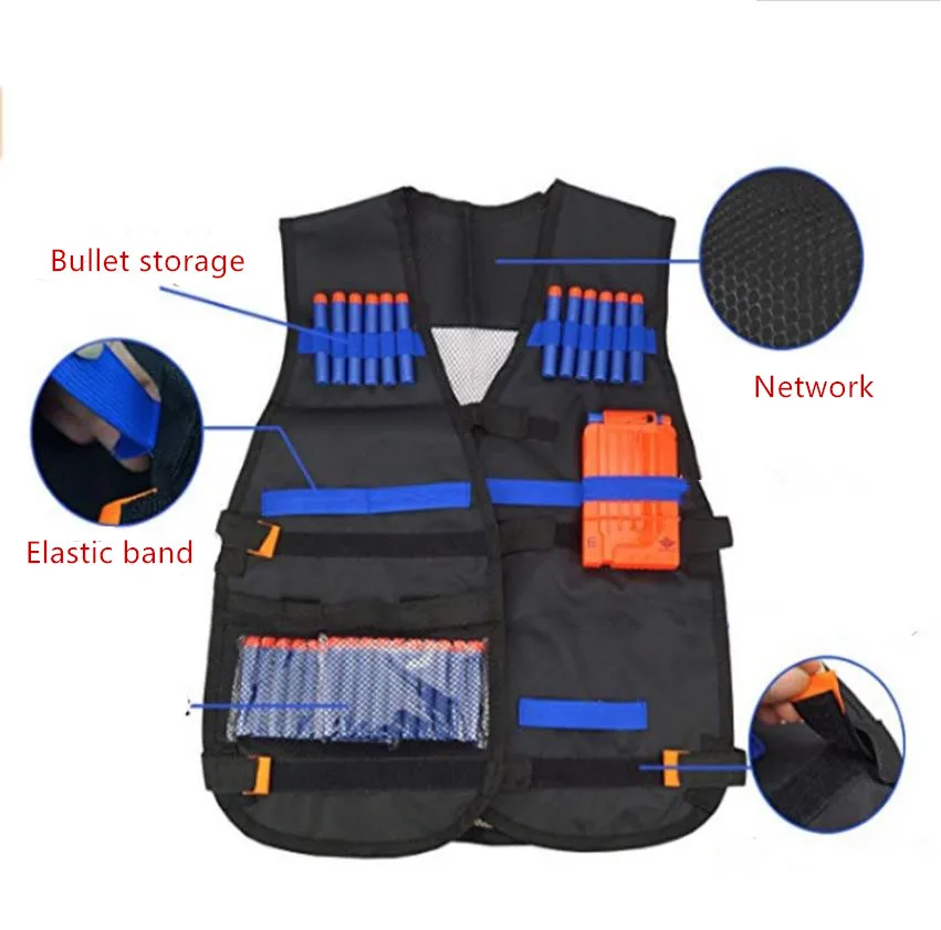 Hot Sale N-strike Elite Series Adjustable Kids Tactical Vest Toy ...