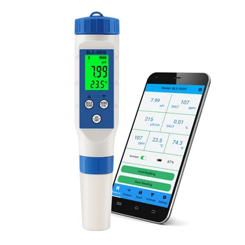 Digital Bluetooth Seawater Salinity Meter Salt Tester Monitor For ...