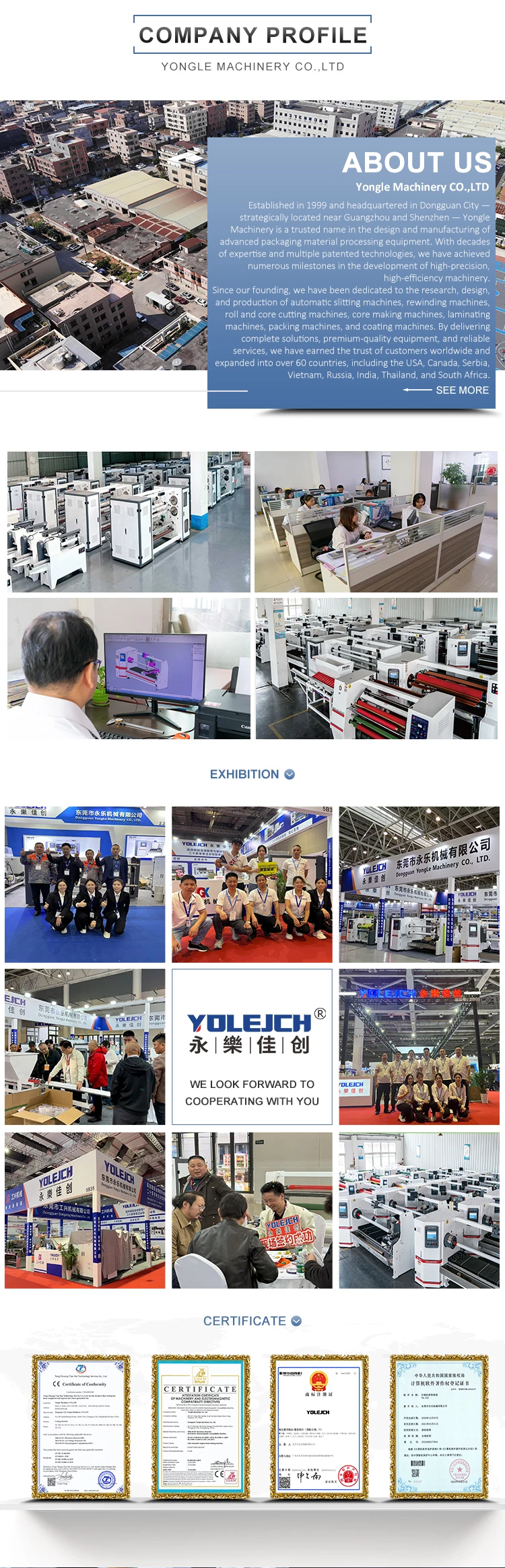 YL-212 Digital Automatic High Speed Electric Slitting Machine for BOPP ...