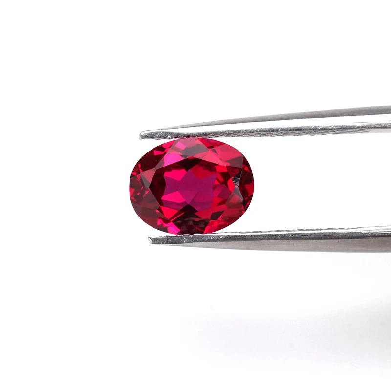 Starsgem Synthetic Gemstone - Blood Red Ruby Loose Stone