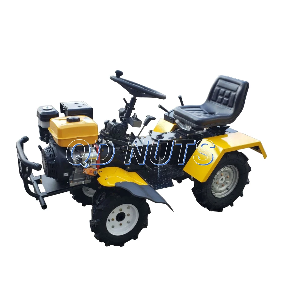 4WD Mini Farming Tractor with Diesel Engine & Multifunctional ...