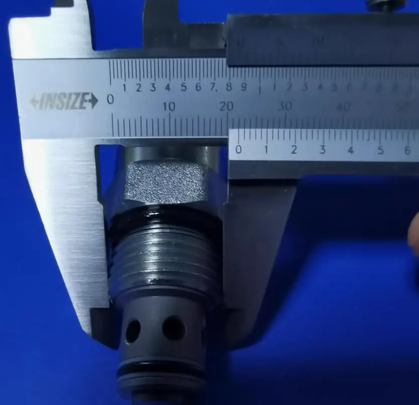 FC10-21 Hydraulic Screw Cartridge Valve Reverse Unidirectional Throttle ...