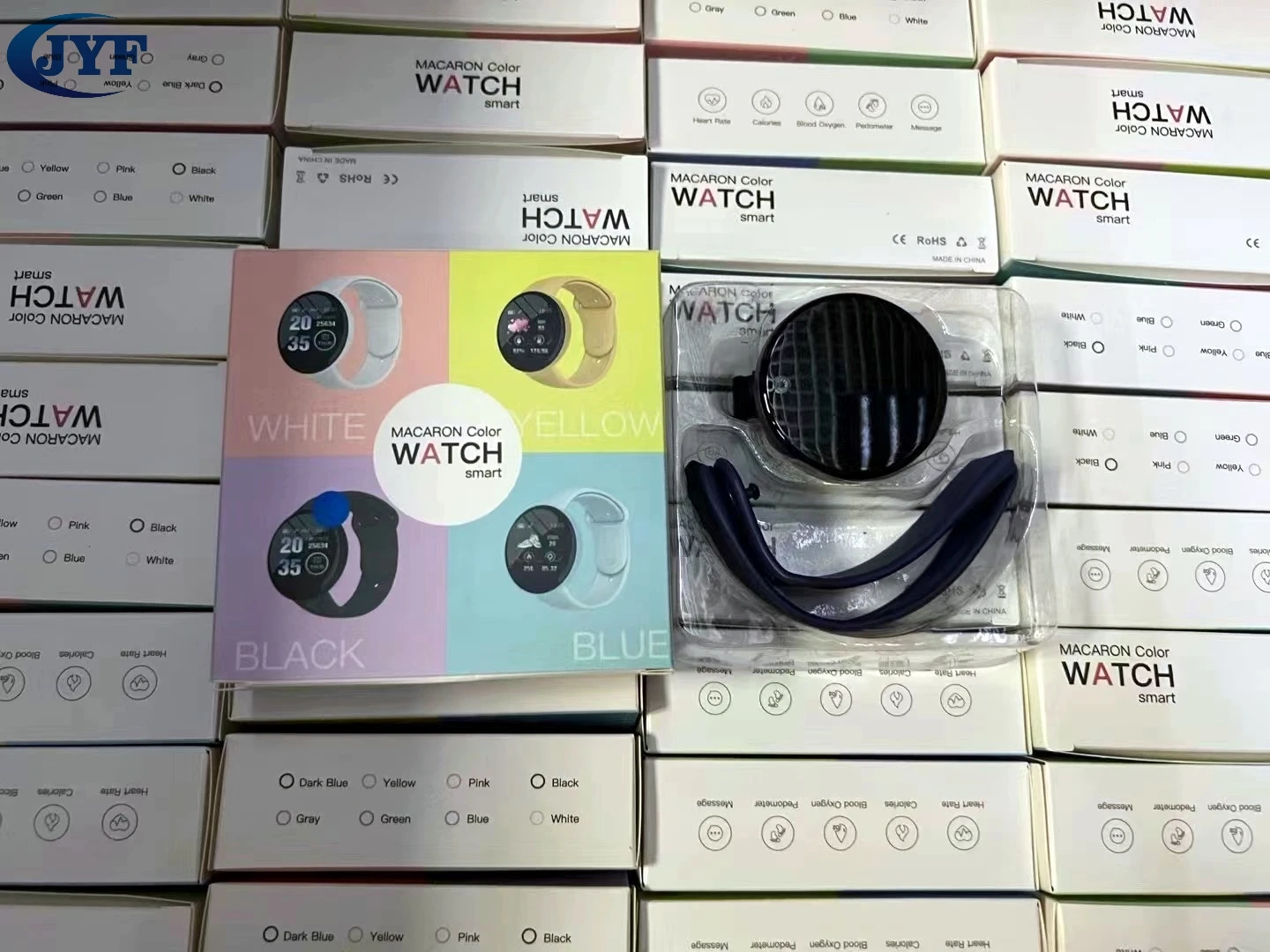 Factory Price D18 Digital Sport Smart Watch Heart Rate Sleep Tracker ...