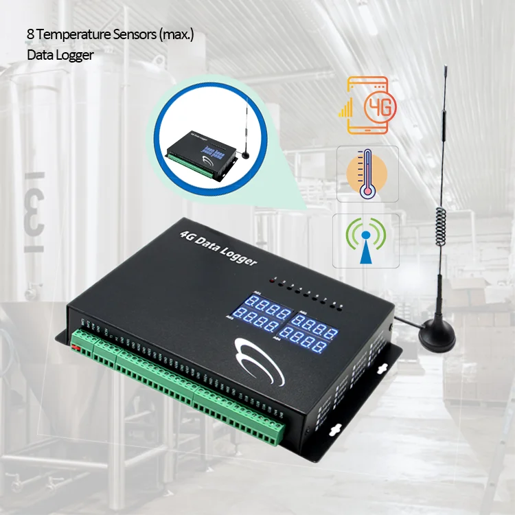 4G Multipoint Data Logger - Precision Electronic Measuring